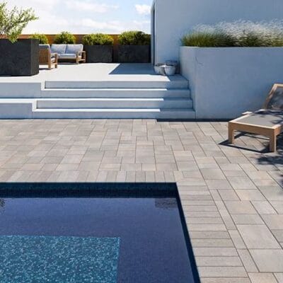 New York Bluestone Full Color Natural Block Wall - Great Lakes Stone Supply