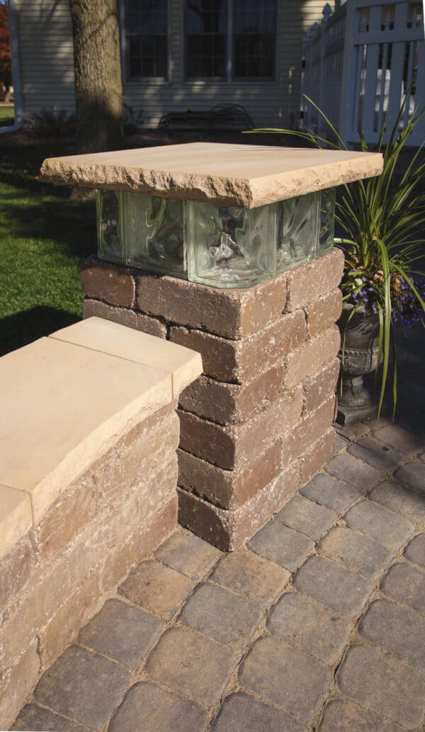 Rochester Chiseled Caps and Tops - Great Lakes Stone Supply