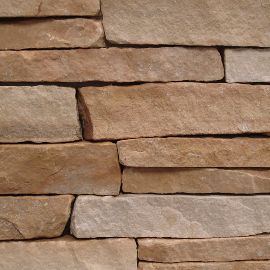 Sandstone Chestnut Ledgestone - Great Lakes Stone Supply